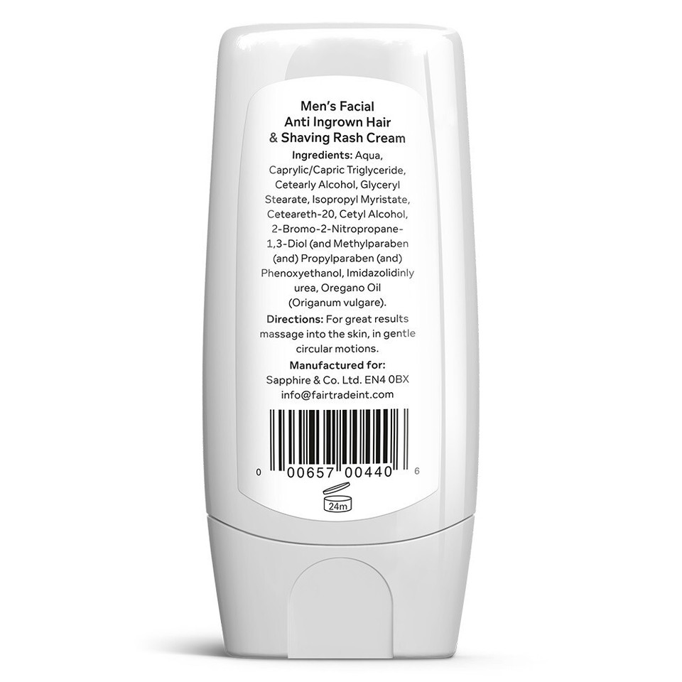 Men's facial anti ingrown hair & shaving rash cream by Forever Gone ...