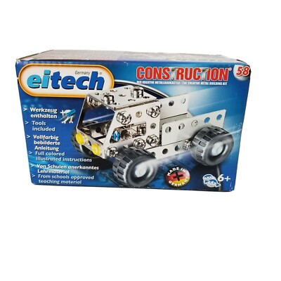 Eitech Truck Construction Toy Creative Metal Building Kit C58 | eBay