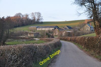 Photo 6x4 Mid Devon : Country Road & Cowlings Farm Huntsham Cowlings ...
