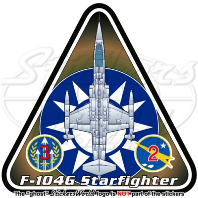 F-104 STARFIGHTER TAIWAN Lockheed F-104G Taiwanese Air Force ROCAF ...