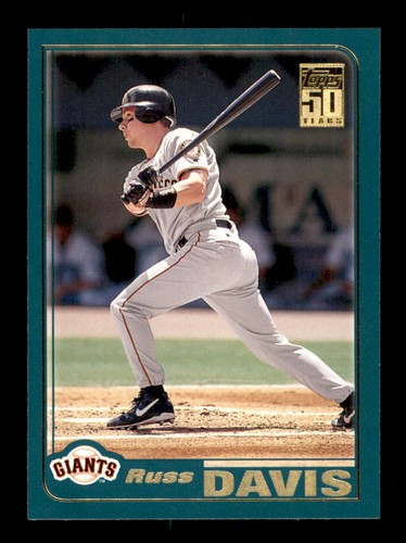 2001 Baseball Topps Russ Davis San Francisco Giants #306 | eBay