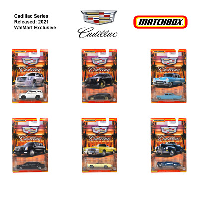 MATCHBOX Cadillac Series 1/64 Scale 2021 Basic Themed | eBay
