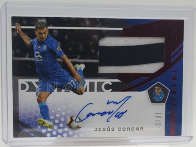 Jesus Corona 2018 Treble Dynamic Autographed Materials Auto Red 18/99 ...