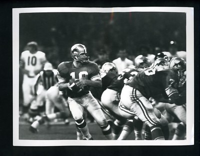 Monday Night Football 1970 Press Photo Bill Munson Detroit Lions vs LA ...