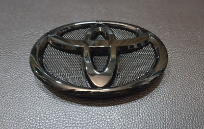 15CM GLOSSY BLACK TOYOTA LOGO EMBLEM BADGE FOR TOYOTA CAMRY 2007-2009 ...