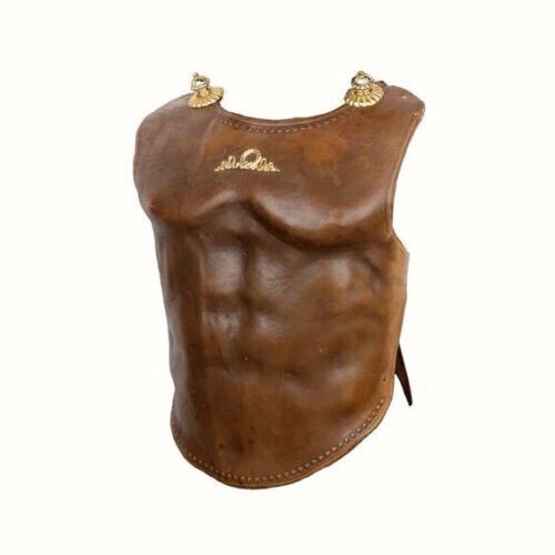 Medieval-Muscle Leather Armor Collectible Wearable Roman Heavy Chest ...