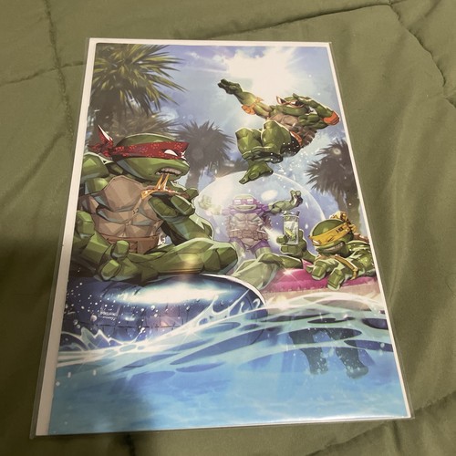 TEENAGE MUTANT NINJA TURTLES #124, TMNT KAEL NGU VIRGIN VARIANT LTD 500 ...