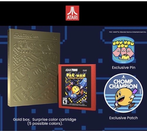 Gold Edition SDCC 2025 Exclusive Pac-Man: Double Feature ATARI PLUS ...