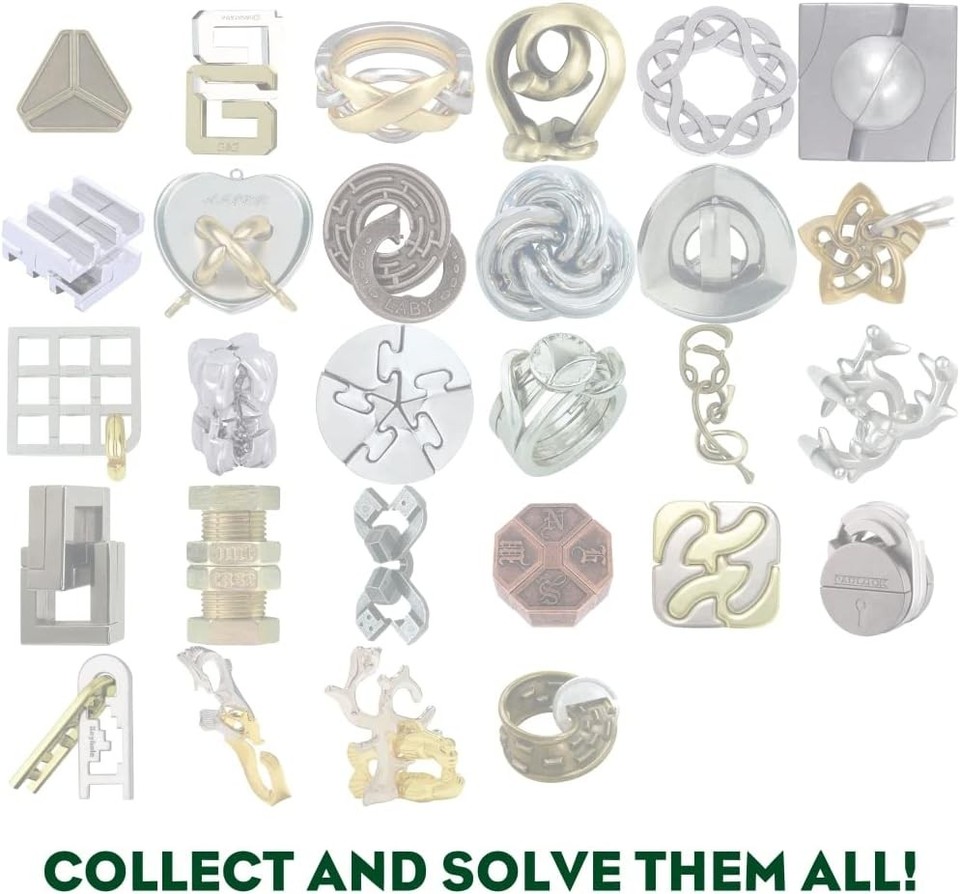 KEYHOLE Hanayama Cast Metal Brain Teaser Puzzle (Level 4) | eBay