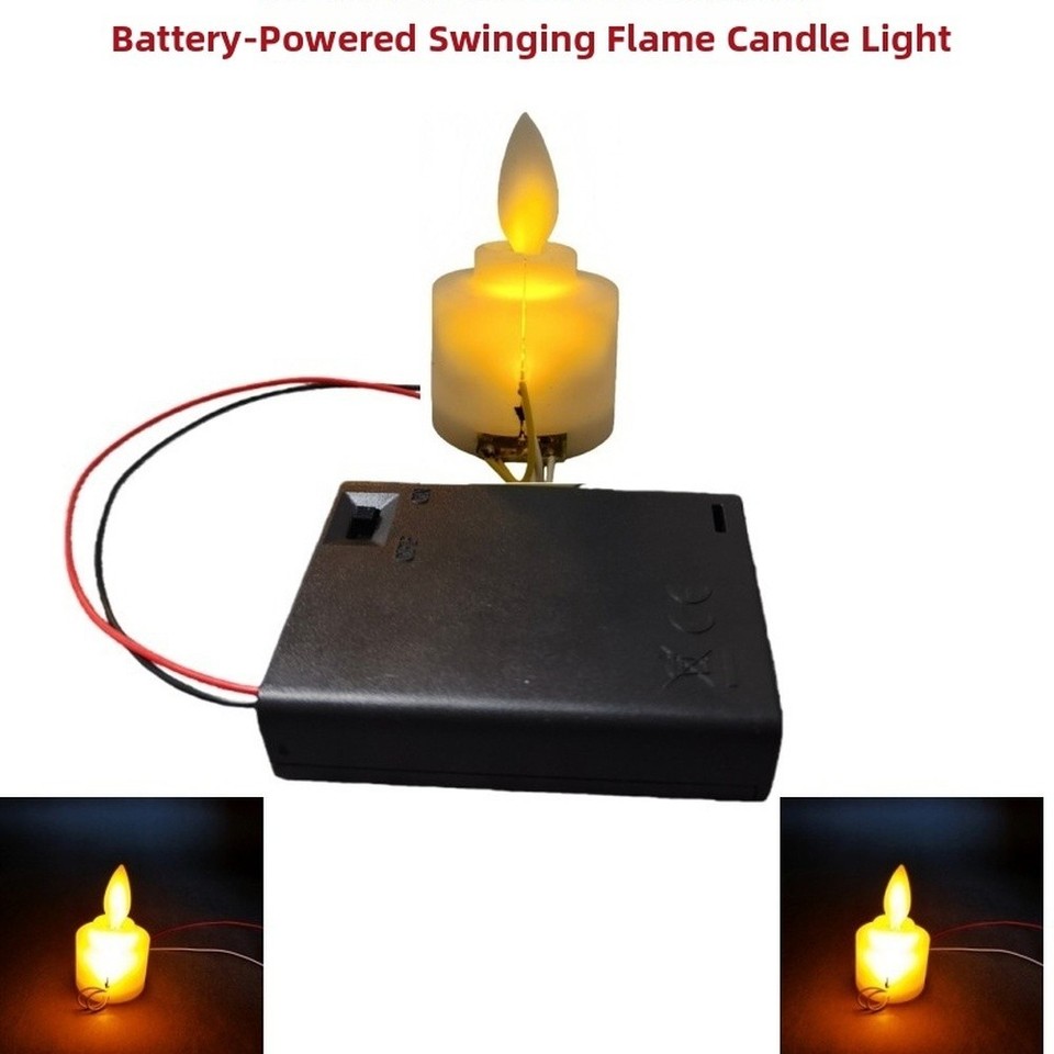 Flame Simulation LED Circuit Board 3.2V 3.7V 5V Battery Powered Flicker ...