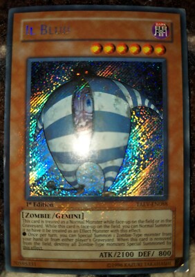 Yugioh Il Blud 1st Secret Rare TAEV-EN088 foil bleed | eBay