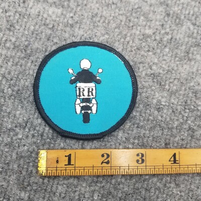 Vintage RR Road Rider Motorcycle Patch | eBay
