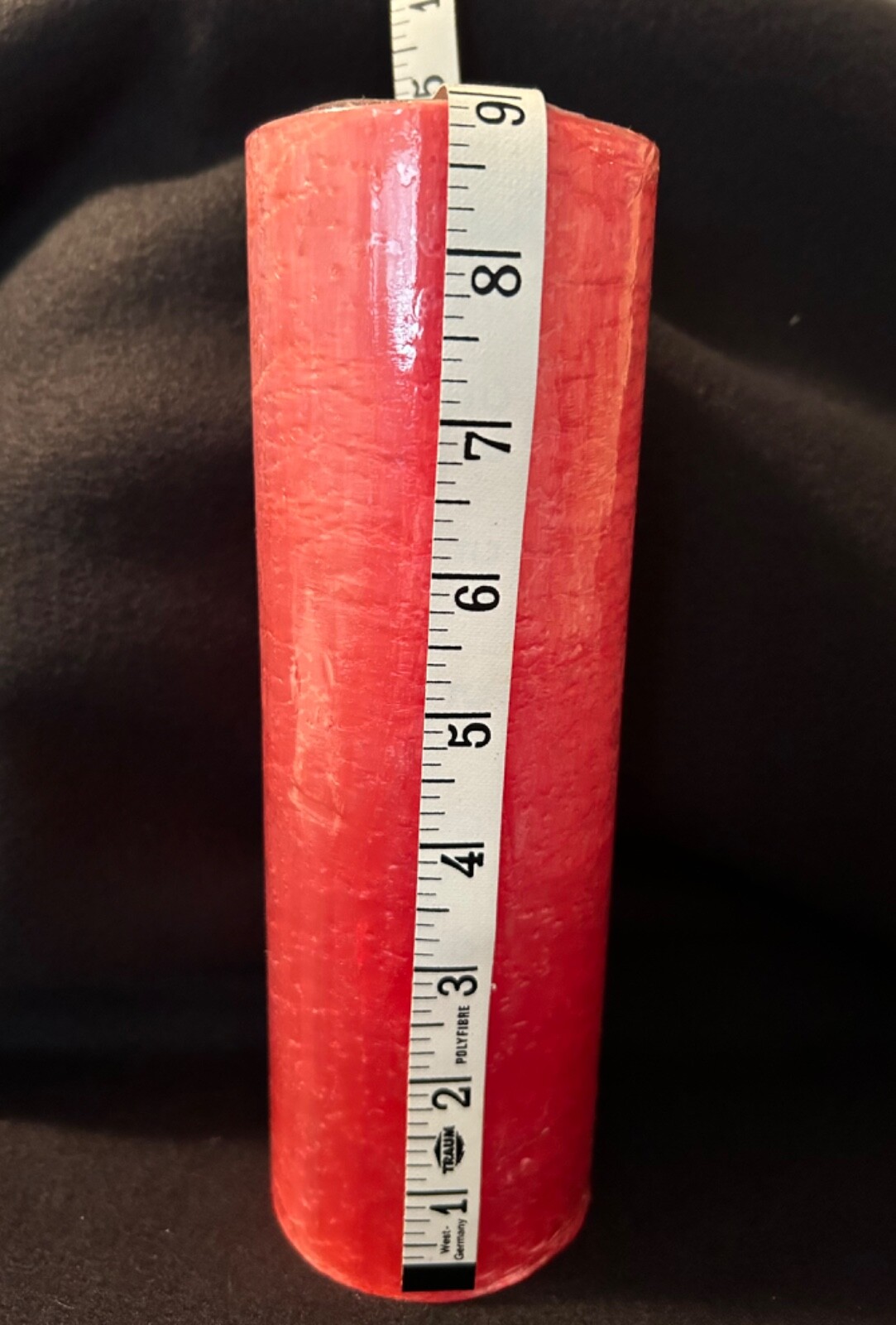 Bullfrog Light Company 9" Candle 3" Diameter - Red Tones - New | eBay