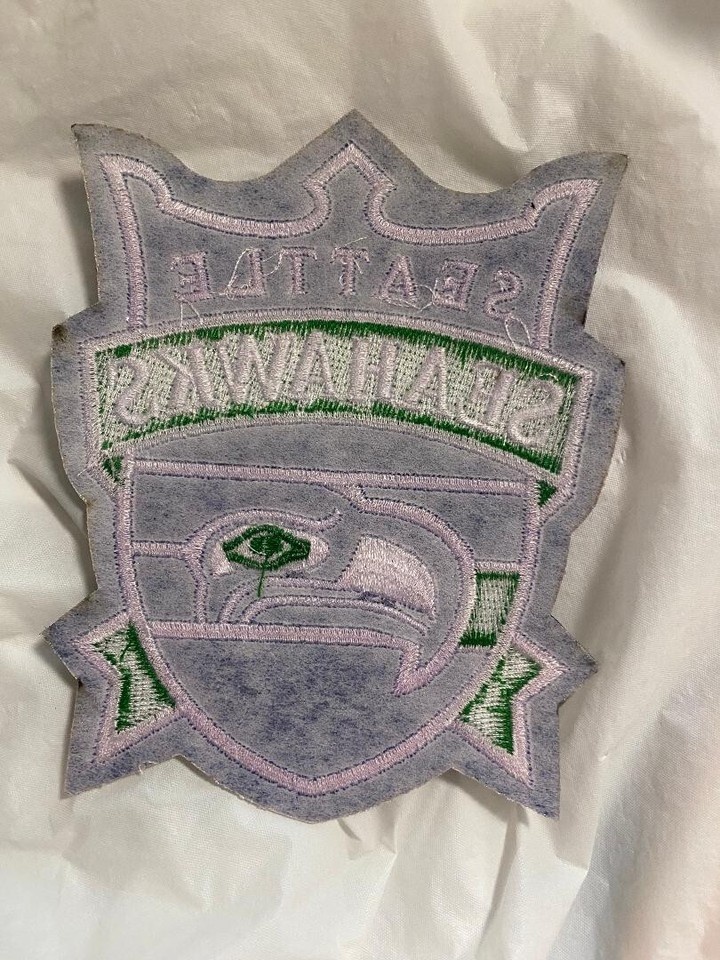 NEW/UNUSED NFL Seattle Seahawks 3.5”x4.75” Shield Crest Patch | eBay