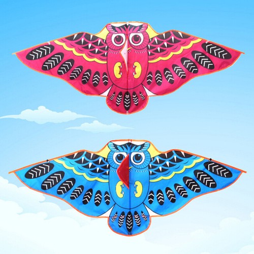 1Pc Cartoon owl flying kite foldable outdoor kite children kids sport ...