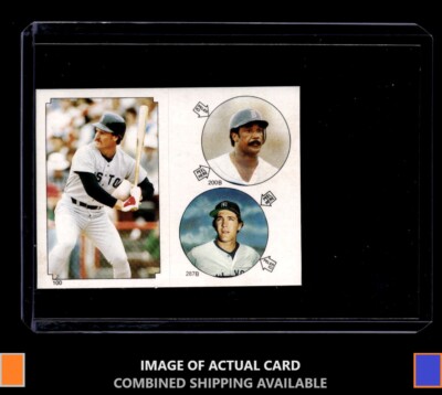 1984 O-Pee-Chee Stickers #100/200/287 Wade Boggs Jim Rice Dave Righetti ...