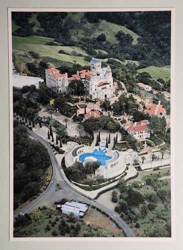 Hearst Castle : Aerial View - California Postcard | eBay