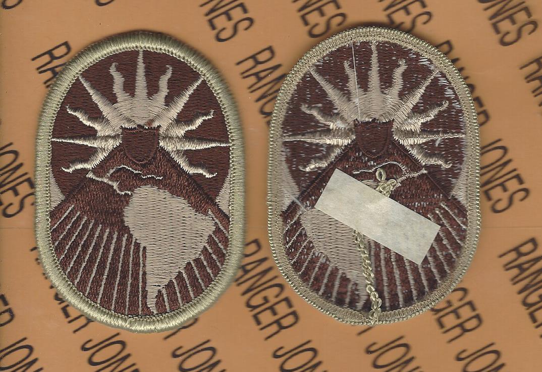US Army Southern Command SOUTHCOM Desert DCU uniform patch m/e | eBay