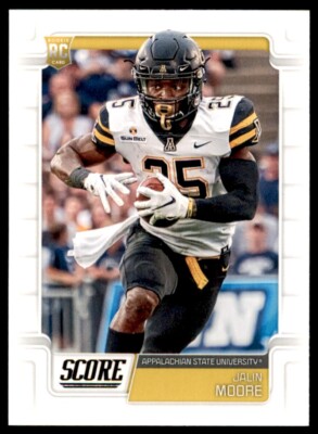 2019 Score Jalin Moore Jr. RC Appalachian State Mountaineers #343 | eBay