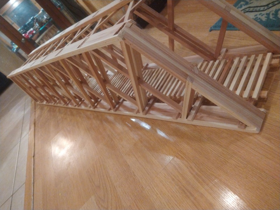 G Scale Truss Bridge 66"! Model Train Garden Trestle Use With USA LGB ...