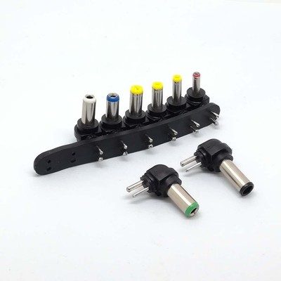 8P Universal 2Pin Plug Charger Tip AC/DC Power Adapter For Notebook ...