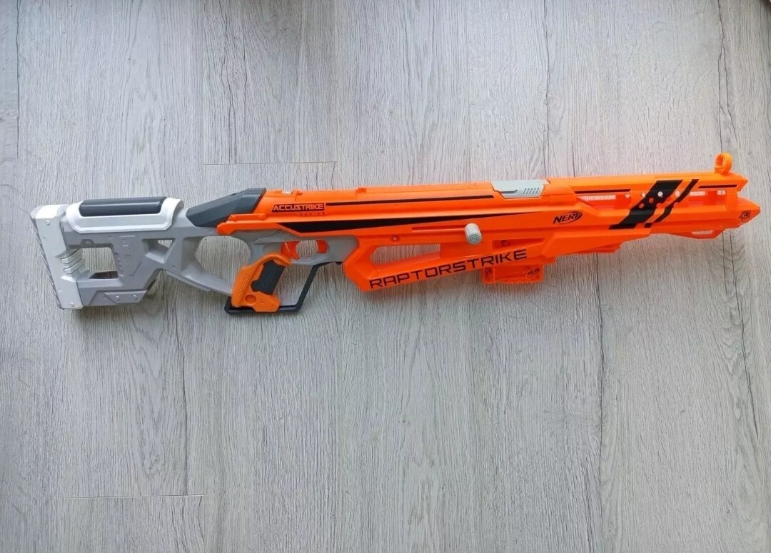 Nerf Raptorstrike Rifle Blaster Gun Plus 10 Darts No.1 | eBay