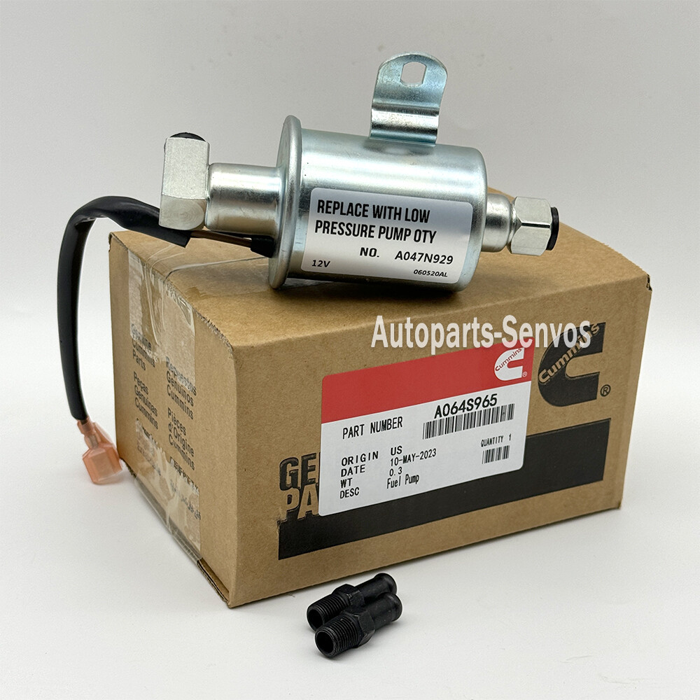 Electrical Fuel Pump A047N929 For Cummins Onan Replaces E11015 149-2620 ...