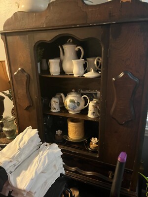 Antique 1927 China Cabinet | eBay