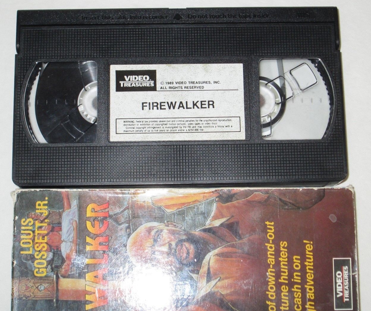 Firewalker (VHS, 1989) NTSC (Chuck Norris, Louis Gossett JR ...