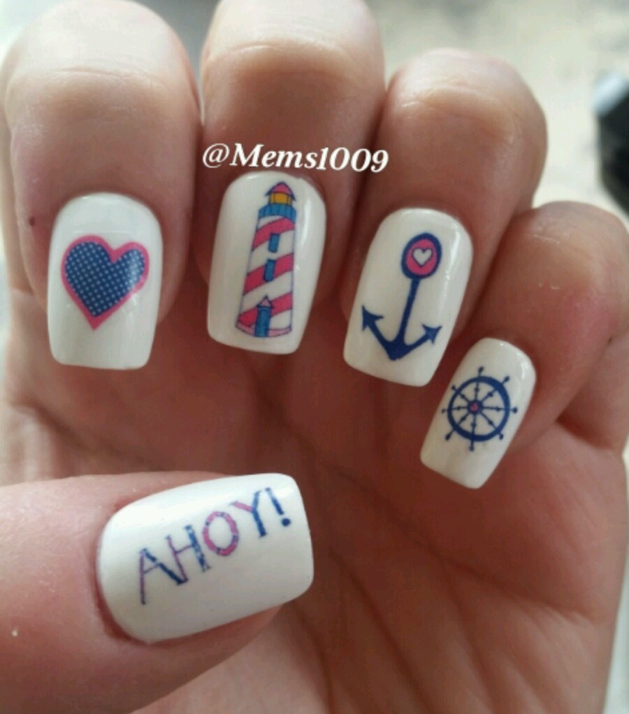 Nautical Nail Designs