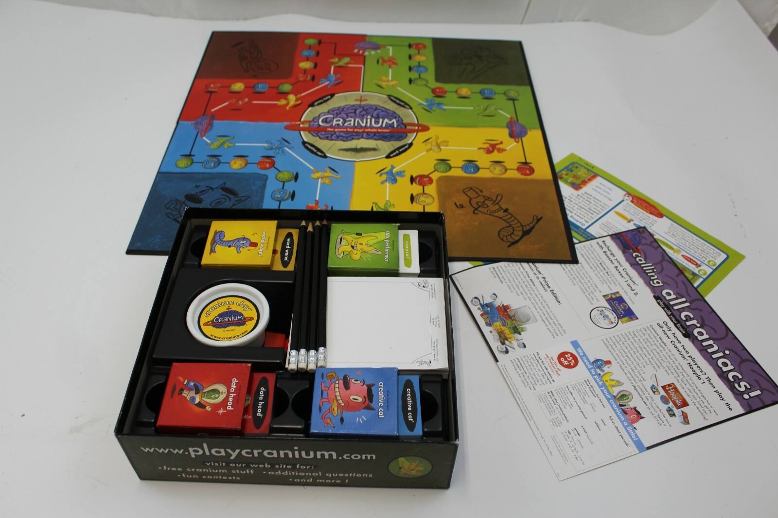 Cranium Game 2002 A Game for your Whole Brain Complete | eBay