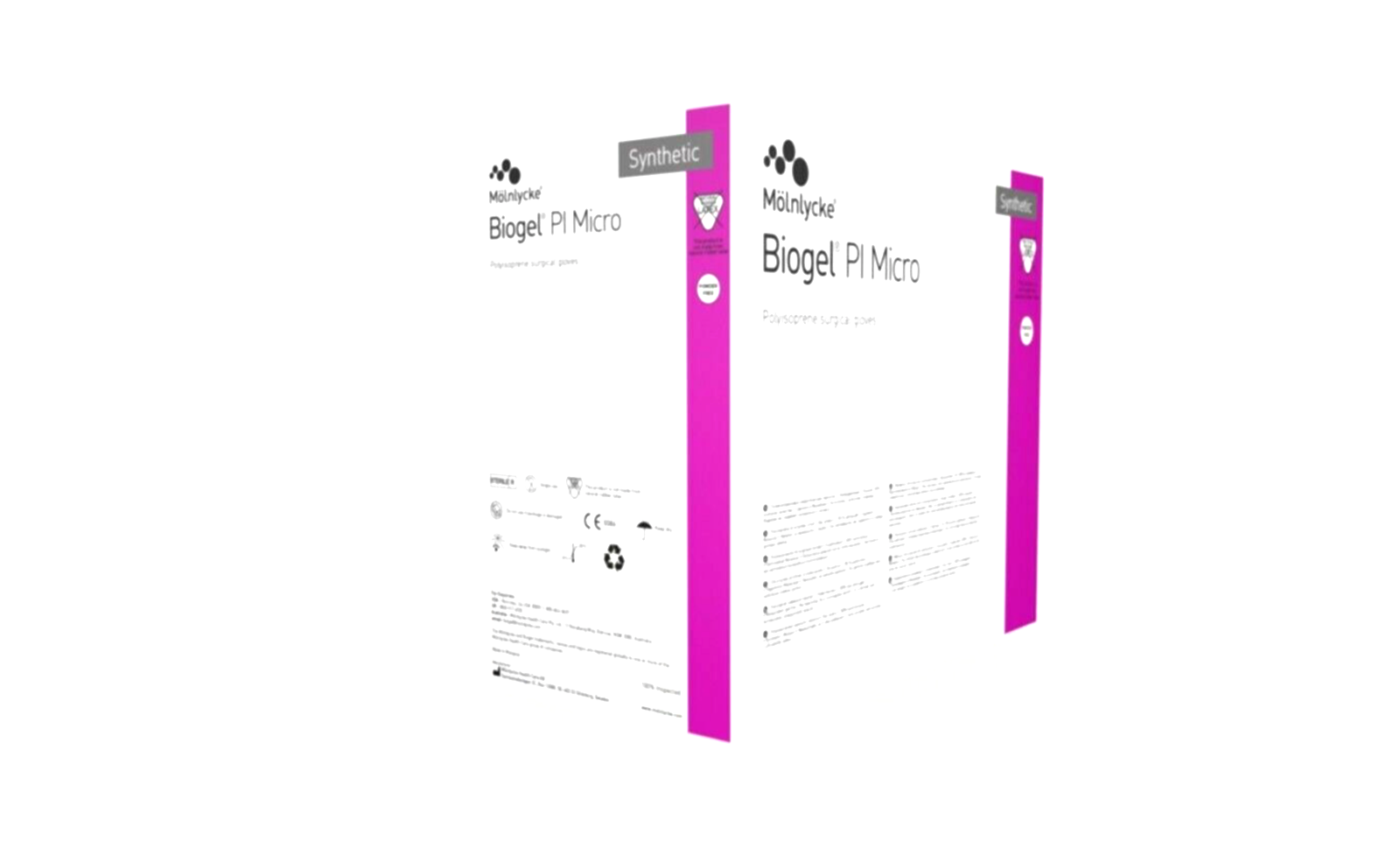 50 Pack Molnlycke Biogel PI Micro Polyisoprene Surgical Size-6.5 Glove ...