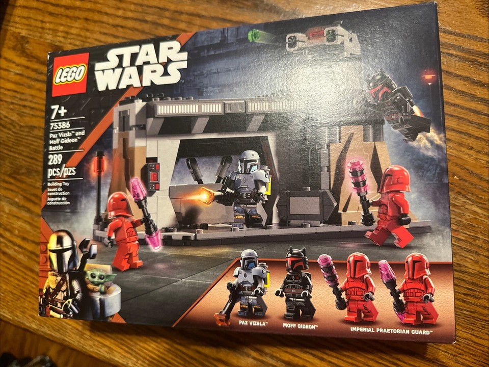 LEGO® Star Wars™ Paz Vizsla™ and Moff Gideon™ Battle 75386 | eBay
