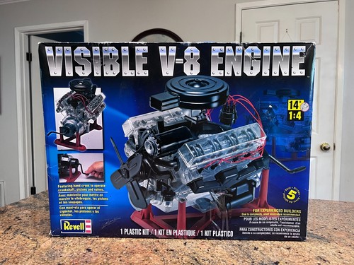 Visible V-8 Engine Model Kit Revell NEW OPEN BOX | eBay