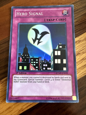 Hero Signal RYMP-EN031 1st Edition Super Rare PL + BONUS | eBay