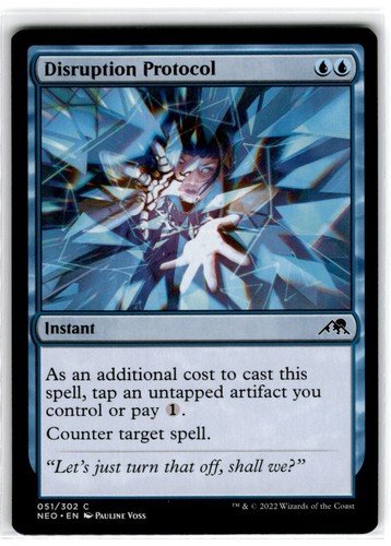 MTG Magic The Gathering Disruption Protocol Common Lightly Played | eBay