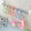 Portable Kitchen Hooks Home S Shape Plastic Clothing Rack Baby Stroller ...