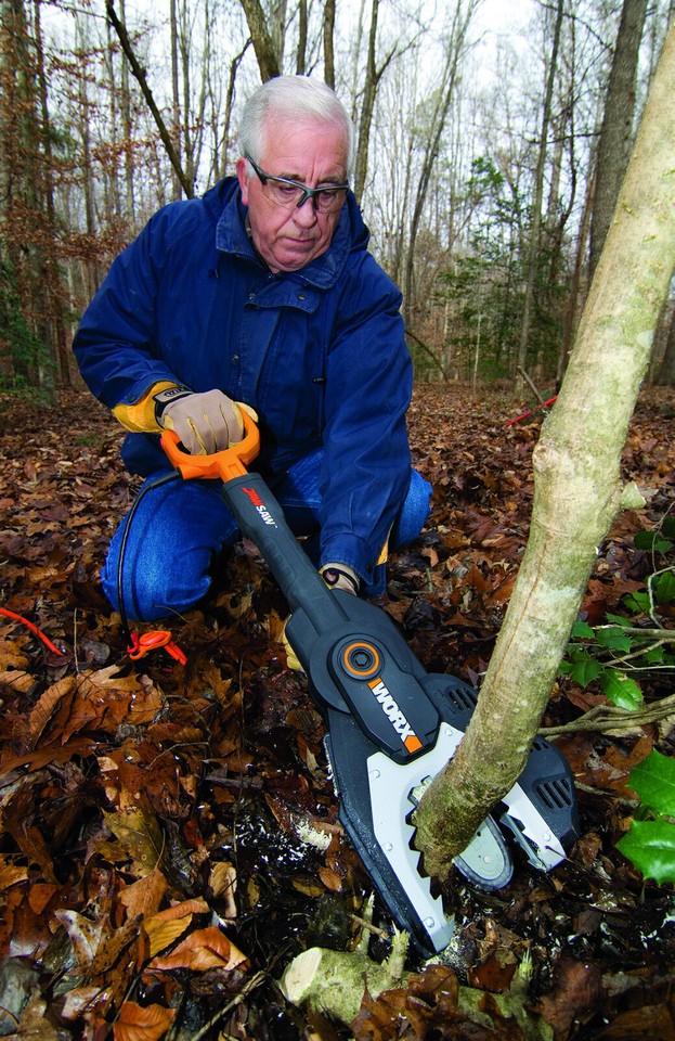 WORX WG307 JawSaw 5 Amp Electric Chainsaw with Auto-Tension | eBay
