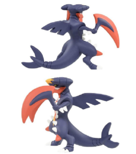 Pokemon "Mega Garchomp" Action Figures Toys Moncolle Academy Takara ...