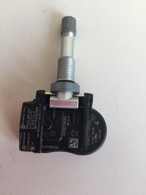 Nissan Electronic Tyre Pressure Sensor 407005663R Genuine OE for sale ...