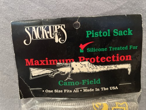 New SACK-UPS One Size Fits All PISTOL SACK, FIELD GRAY CAMOUFLAGE FREE ...