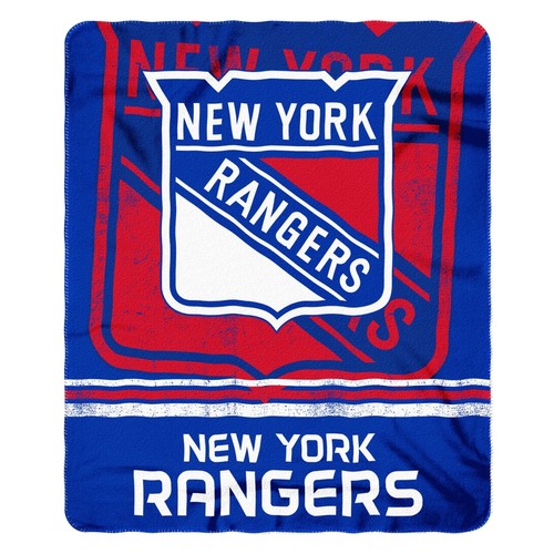 New York Rangers Blanket Fleece Throw Fade Away Series New NHL Licensed ...