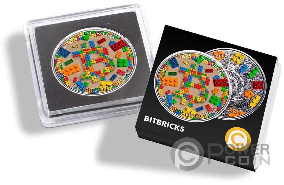 BITBRICKS Bitcoin 1 Oz Silver Coin 2$ Niue 2024 | eBay