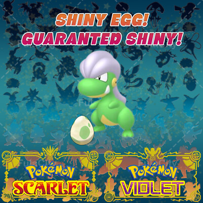 BAGON POKEMON SCARLET VIOLET SHINY EGG 6 IV CUSTOM AVAILABLE | eBay