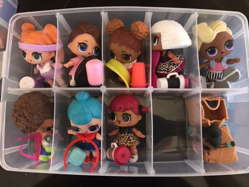 torage Organizer Case Lol Surprise Dolls Not Included | eBay