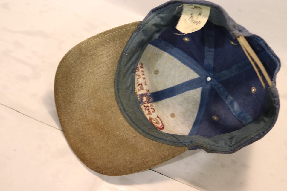 Vintage Star Fire Coal Mining Hat Blue Made By Cobra Snapback Baseball ...