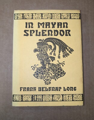 SIGNED STEPHEN FABIAN In Mayan Splendor Frank Belknap Long Arkham House ...