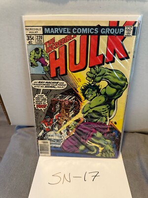 The Incredible Hulk #220 Marvel Comic Book | eBay