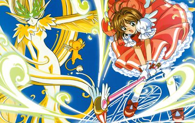 Anime Kinomoto Sakura Cardcaptor Sakura Syaoran Li Gaming Mat Desk ...