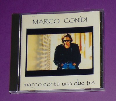MARCO CONIDI. MARCO CONTA UNO DUE TRE. RARO CD 1^ EDIZIONE NUOVO ! | eBay